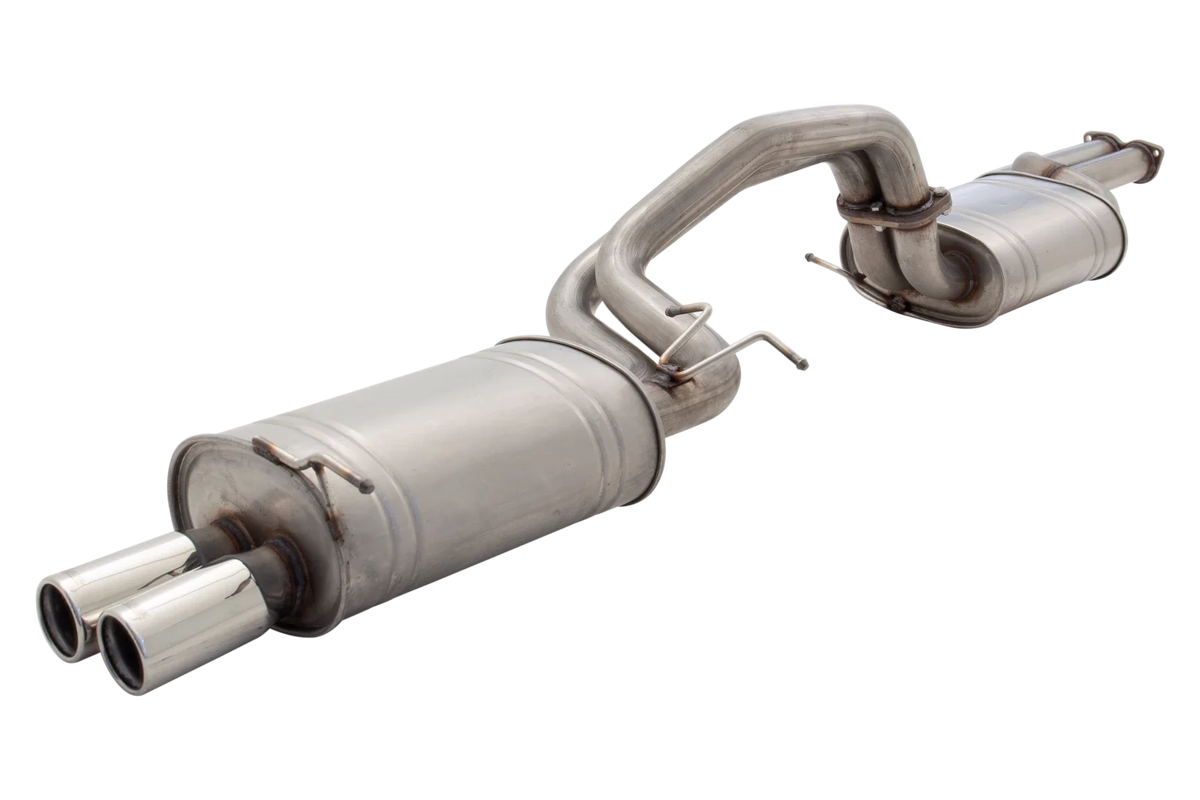 Ford FG Falcon Turbo Sedan Dual 2 1/2-inch Cat-Back Exhaust System ...