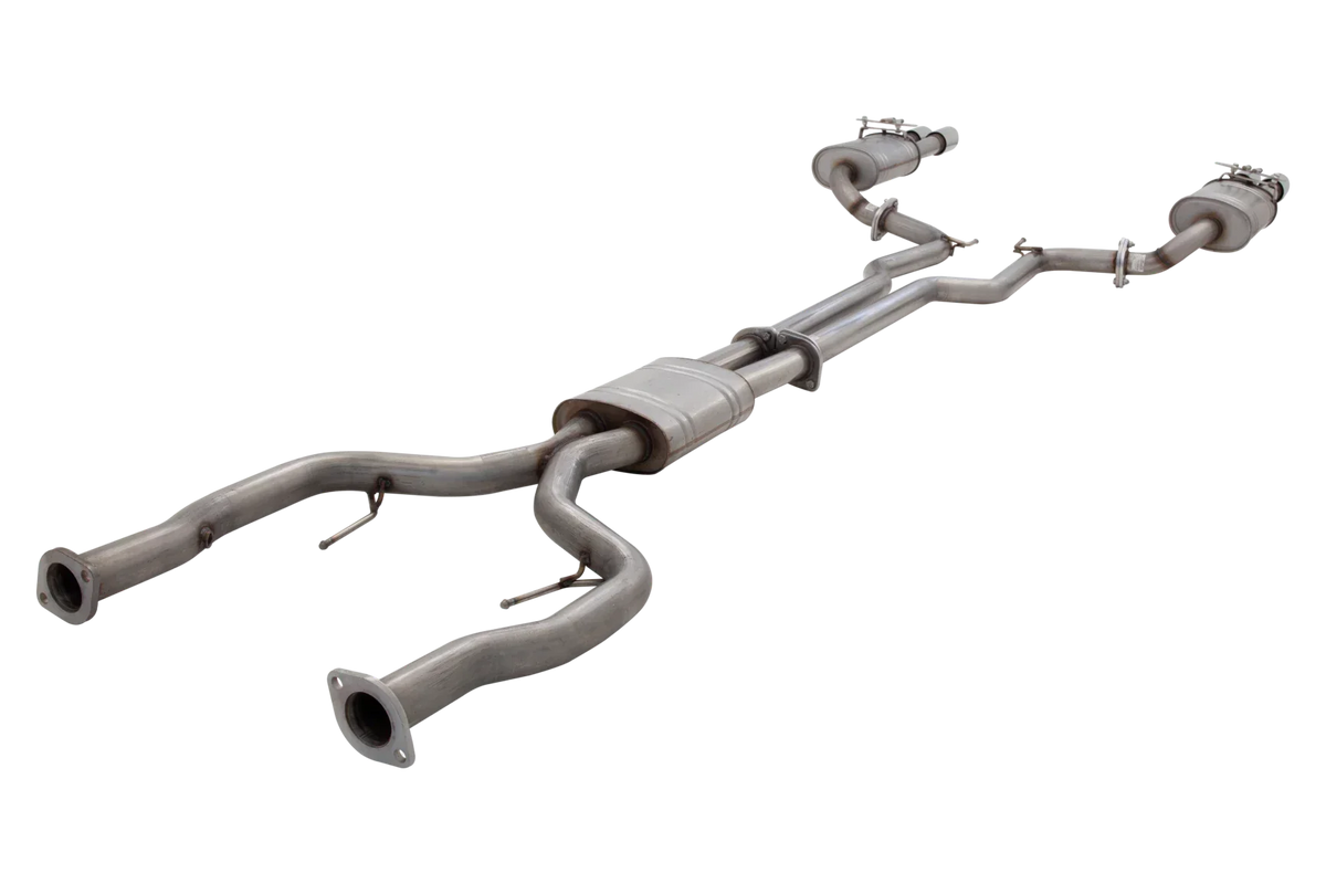 Holden VE Commodore Twin 2 1/2-inch Cat-Back Exhaust System - Quad Out ...