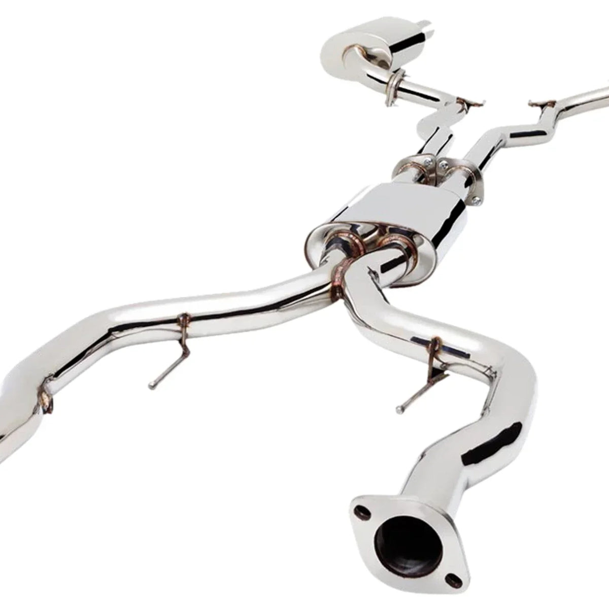 HSV E2 and E3 Raw Twin 3-inch Cat-Back Exhaust System – Rob Bliss Exhaust