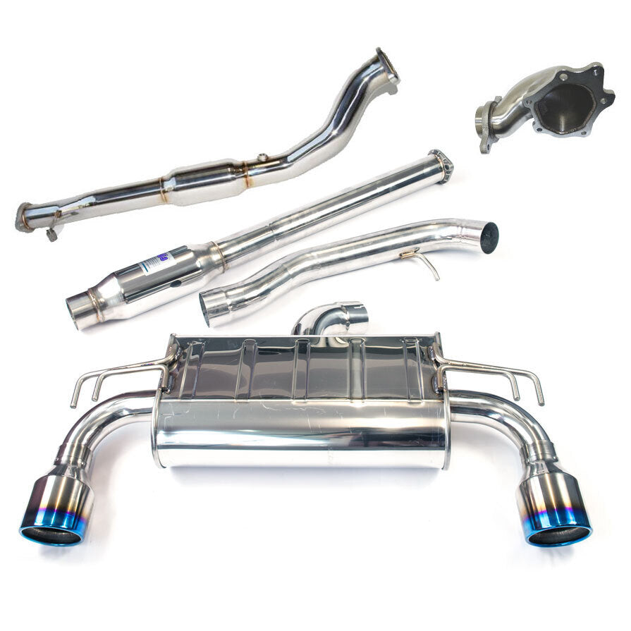 Mitsubishi Evo X Q300 Turbo-Back Exhaust System – Rob Bliss Exhaust