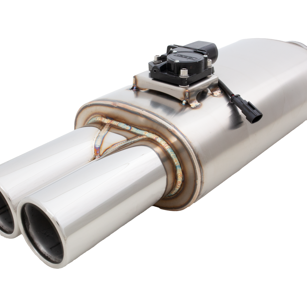 3-Inch Oval with 3-Inch Twin Tips Universal Varex Muffler – Rob Bliss ...